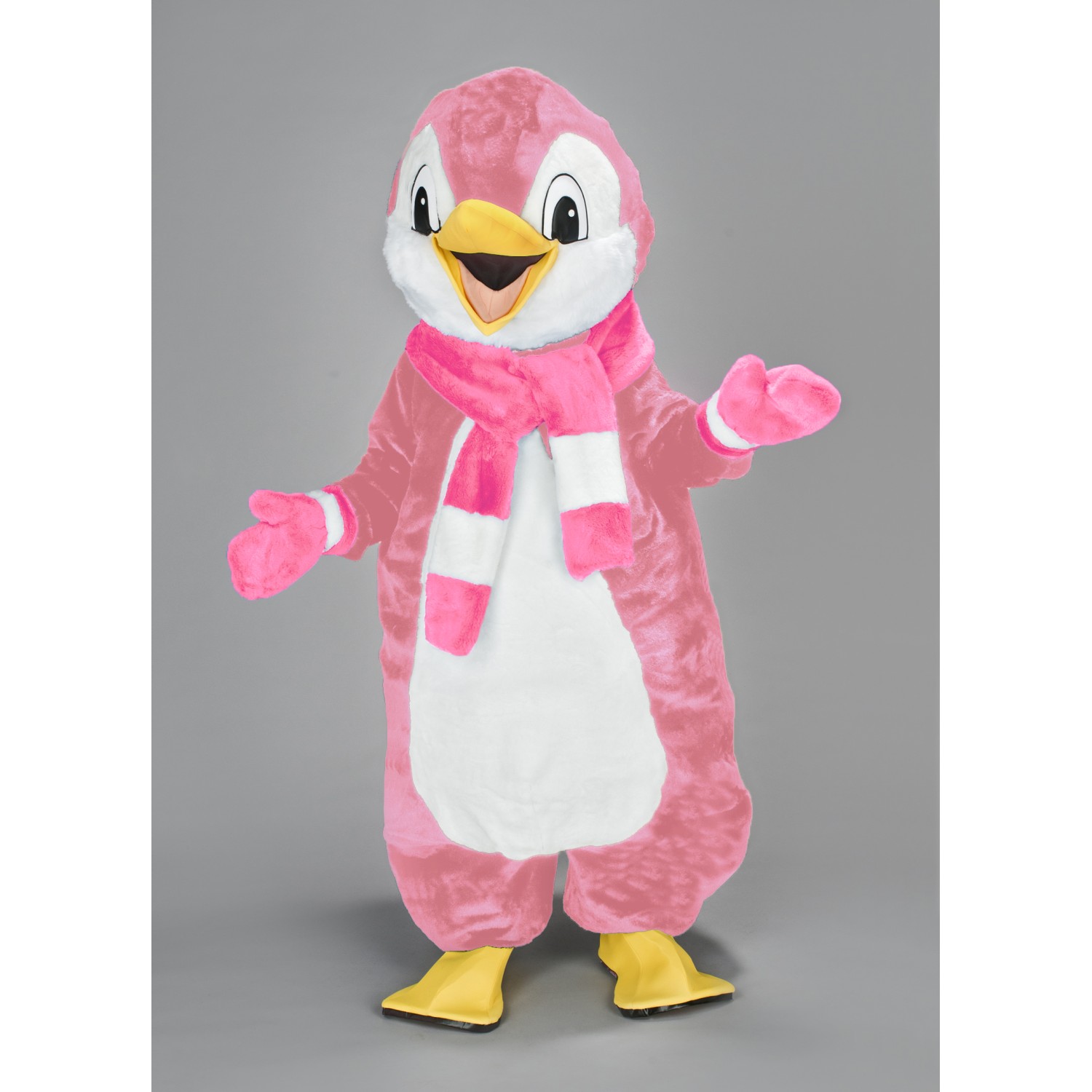 Pinky Penguin Mascot Costume