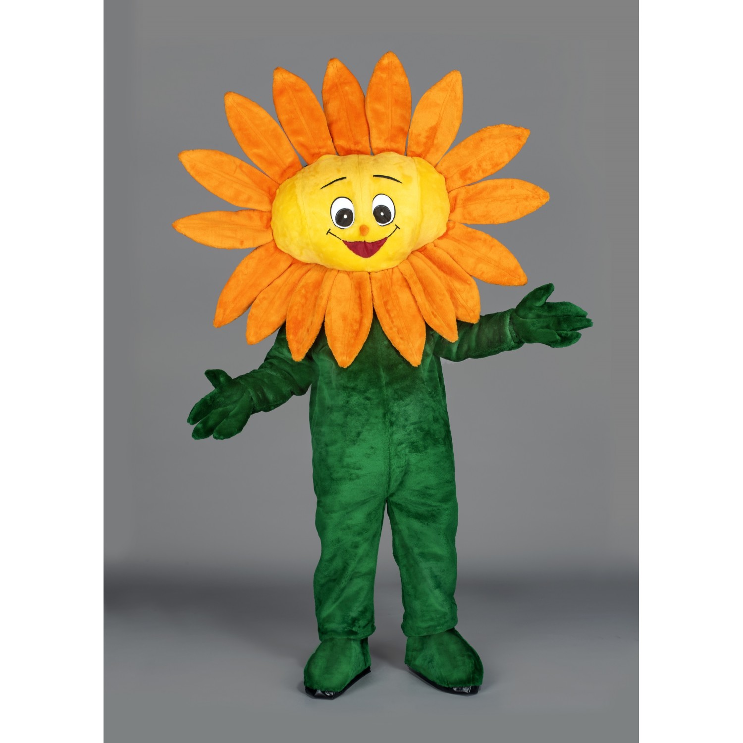 Sammy Sunflower Flower Mascot Costume